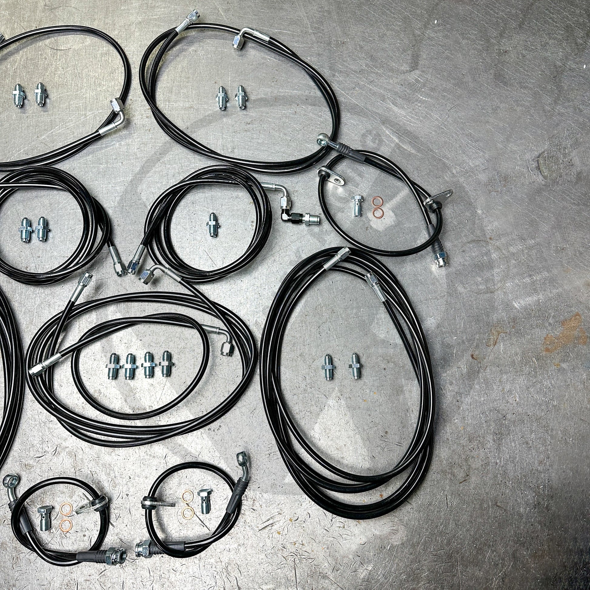 Front & Rear Replacement Brake Line Kit For 94-01 Acura Integra DC2 AB ...