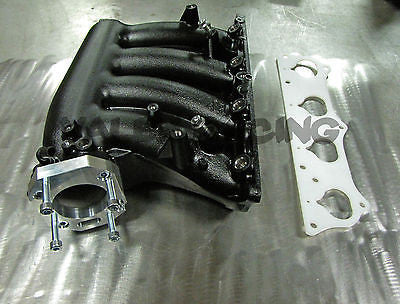 Honda RBC Pre-Modified (Clipped / Cut) Intake Manifold Black Powder Co ...