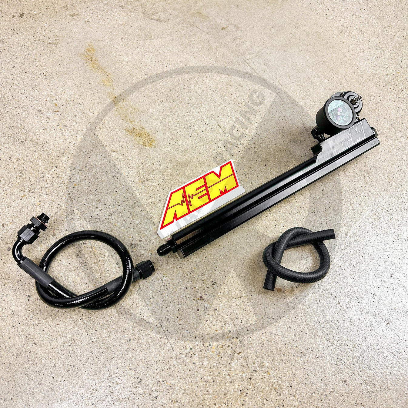B Series AEM Fuel Rail kit with AEM Style Regulator for Honda Acura B1 ...