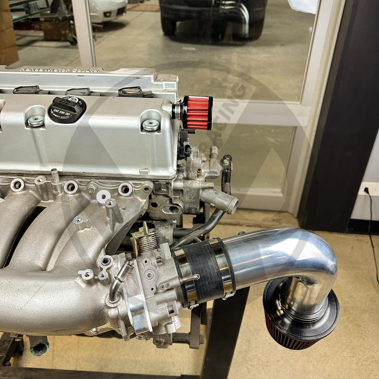 Valex Racing 3" inch Air Intake Silver Ktuned K20 K24 Swap Intake For